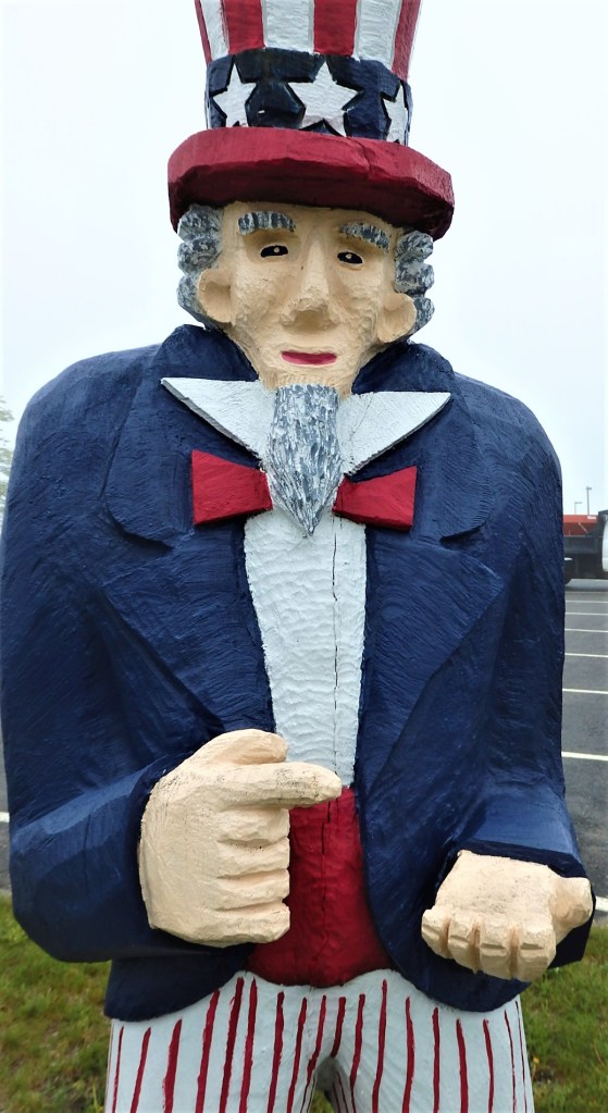 A folksy Uncle Sam – Jnana's Red Barn