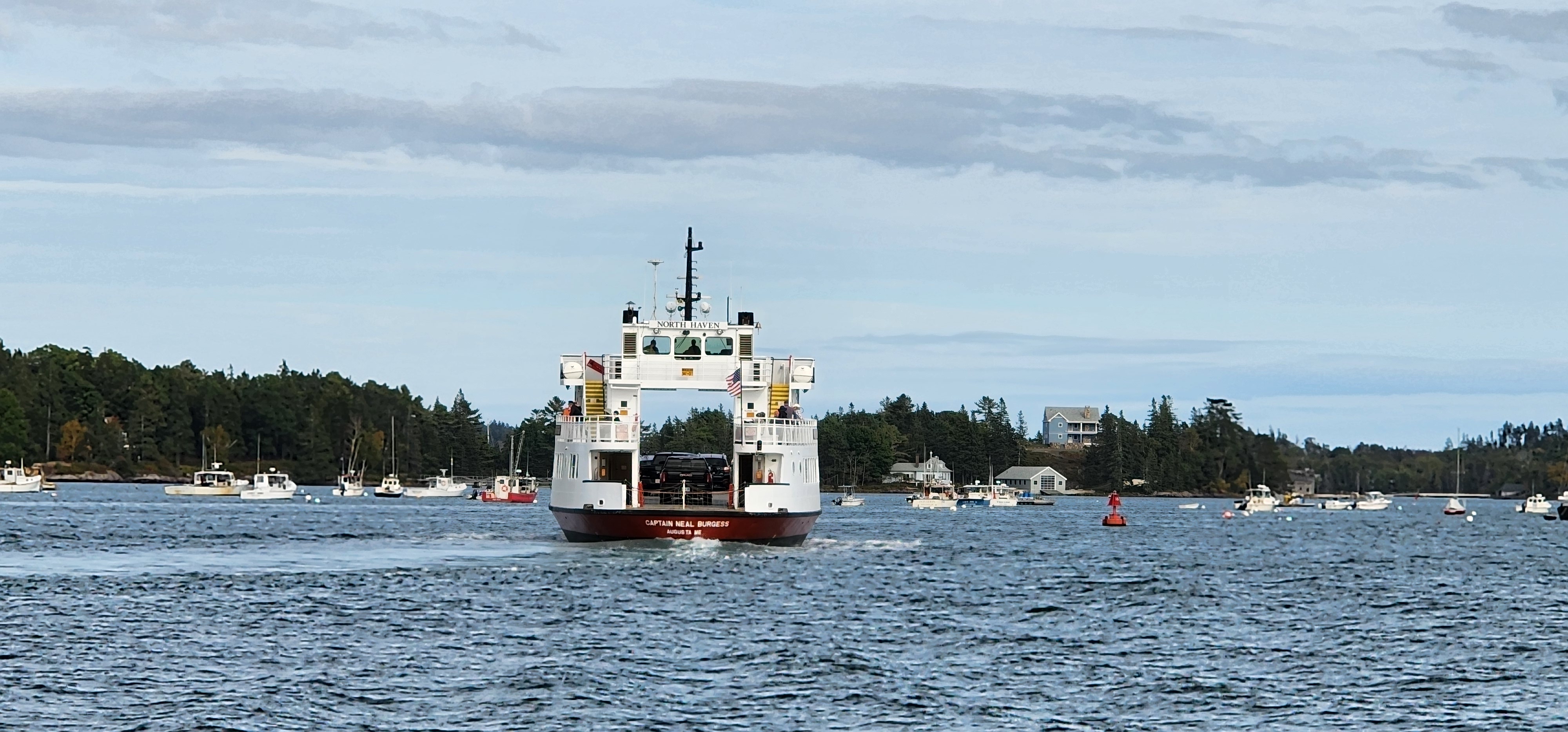 North Haven ferry – Jnana's Red Barn
